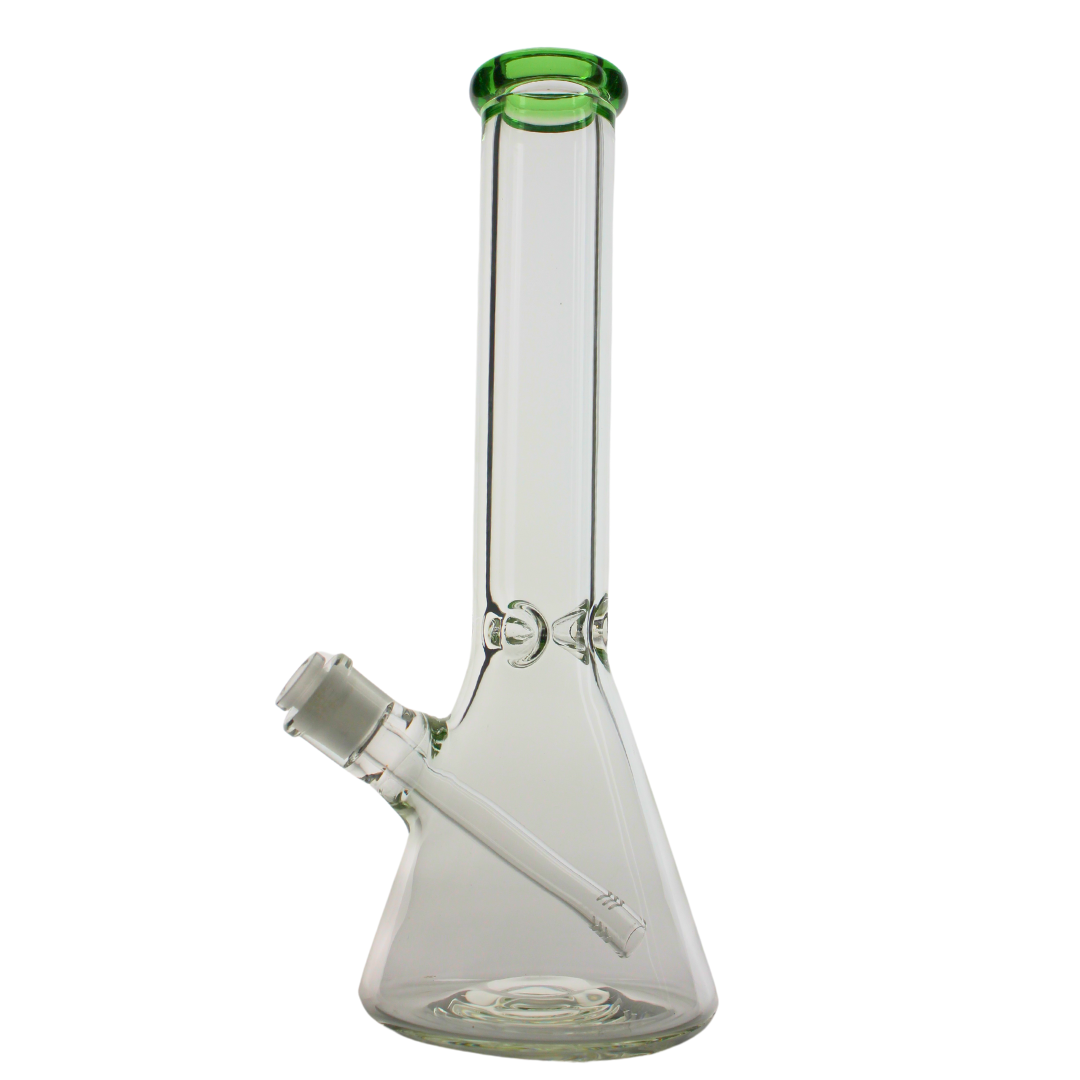 14" 7mm Beaker w/ Color Lip – Z Wave Distro